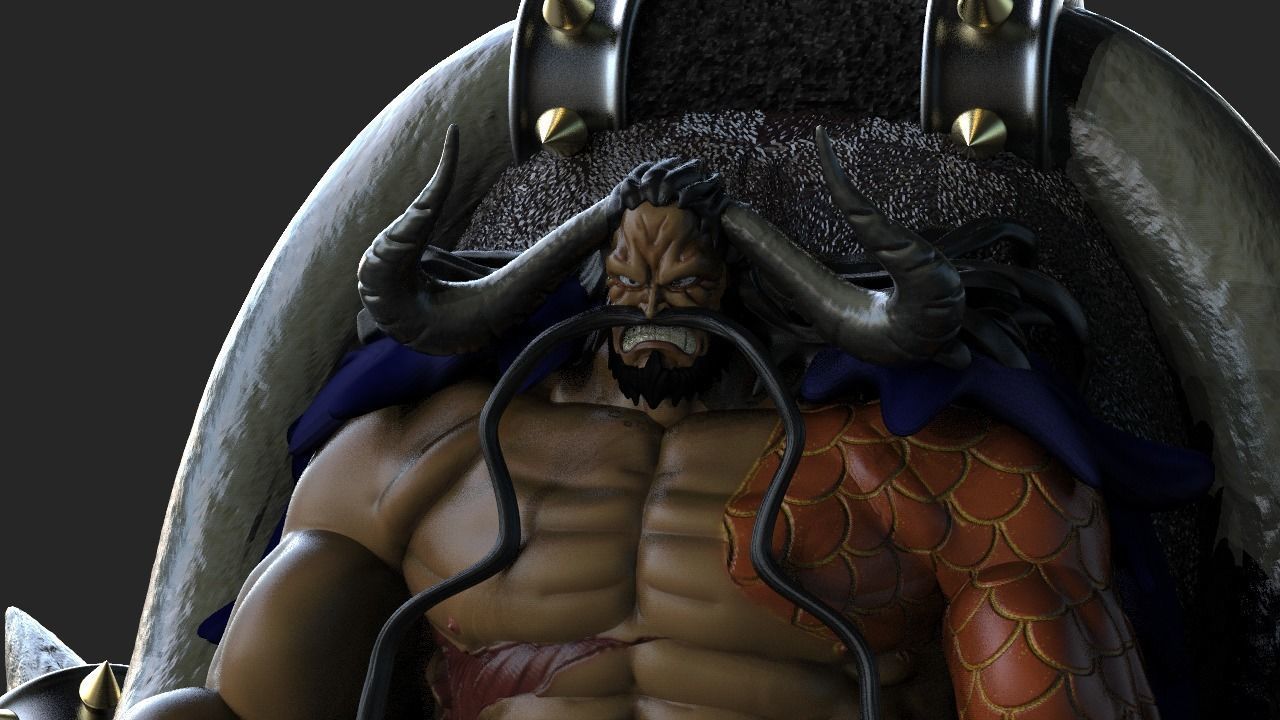 ONEPIECE KAIDO OF THE 100 BEASTS 3D model 3D printable | CGTrader