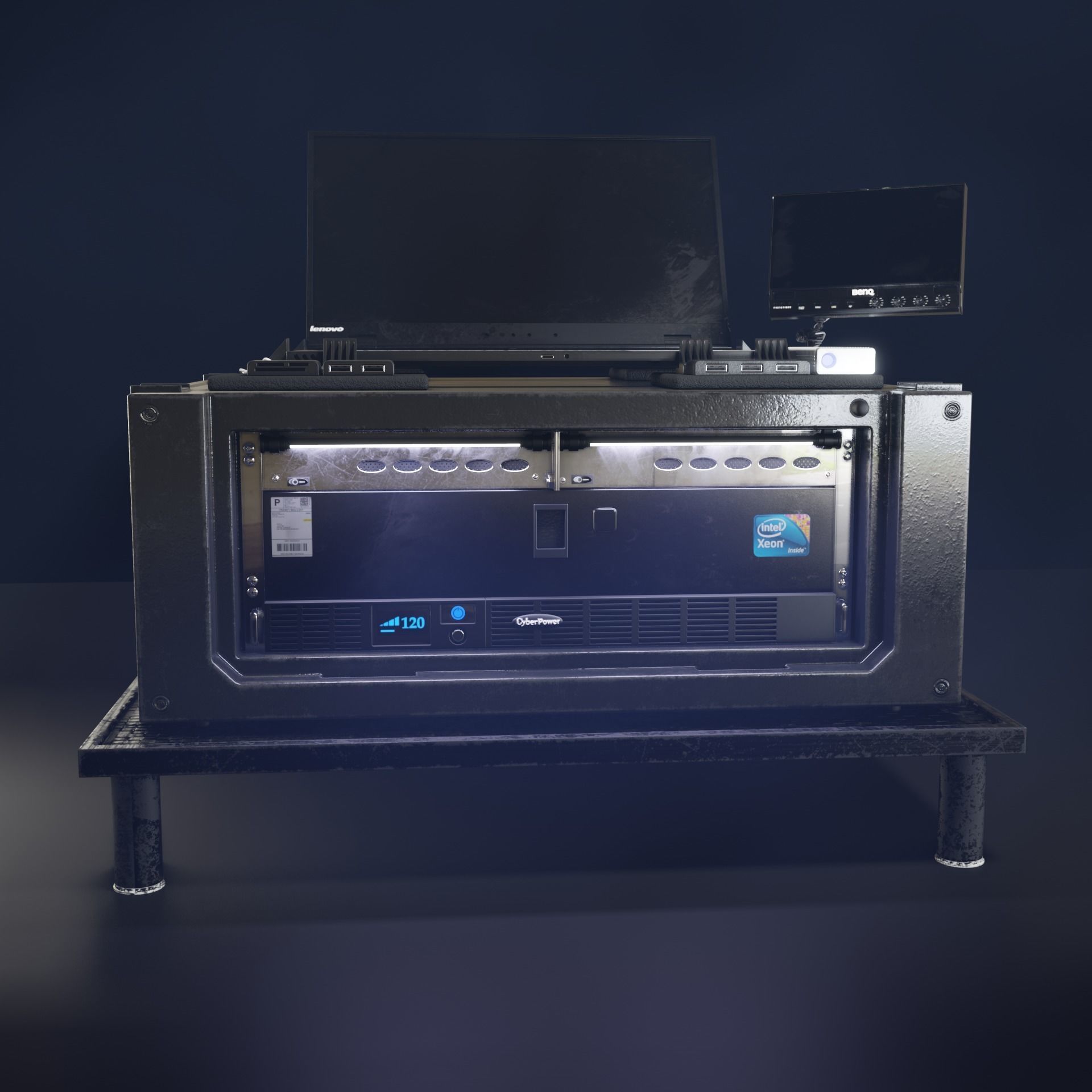 3D model DIT Station VR / AR / low-poly | CGTrader