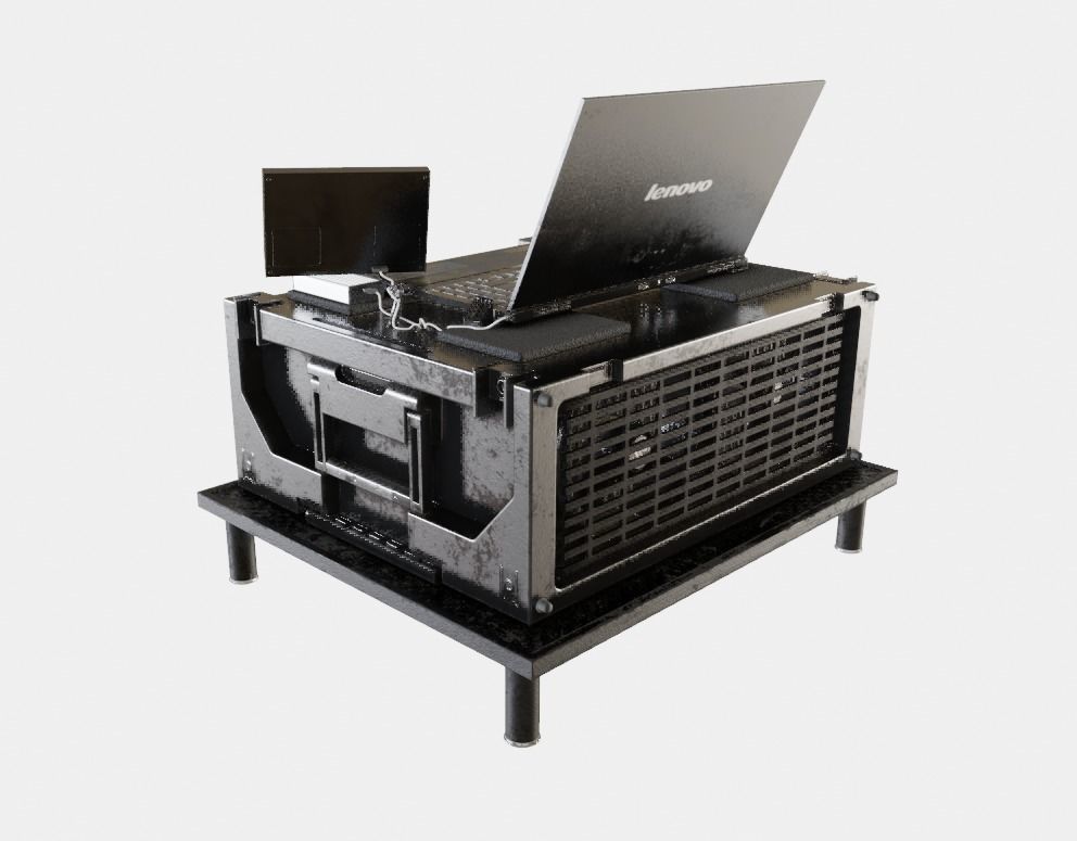 3D model DIT Station VR / AR / low-poly | CGTrader