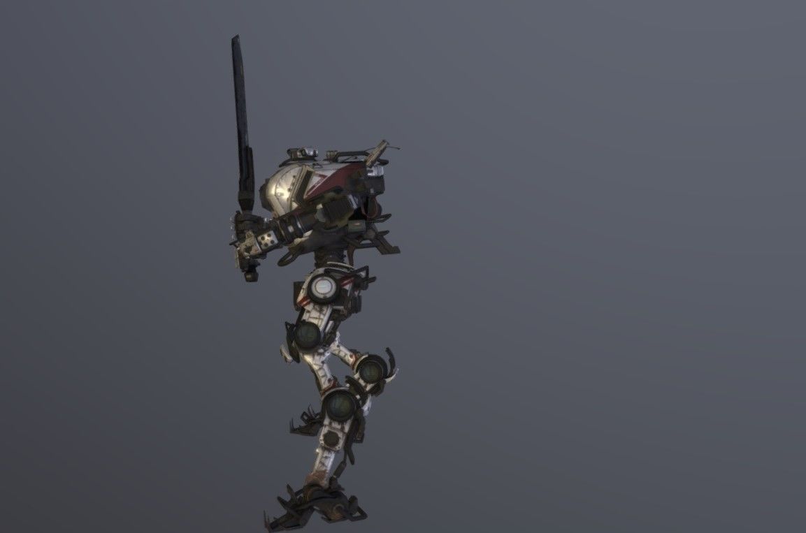 Titanfall 2 Ronin free 3D model rigged | CGTrader