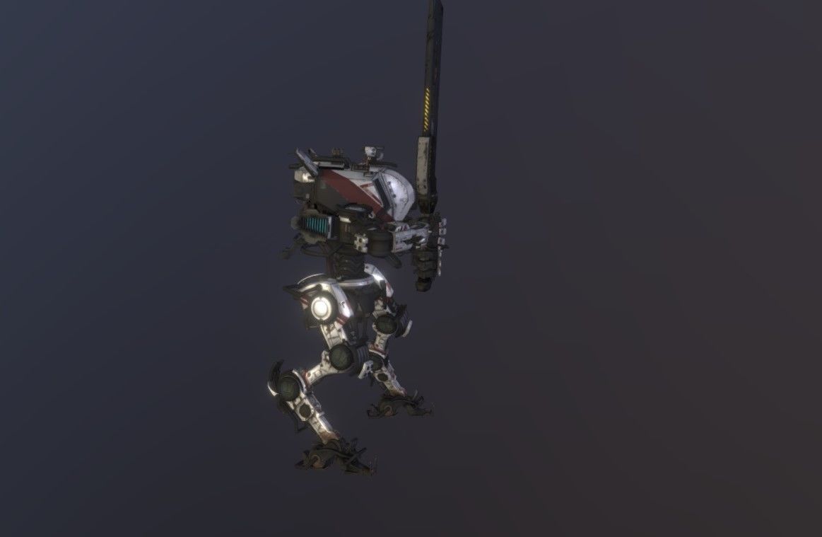 Titanfall 2 Ronin free 3D model rigged | CGTrader