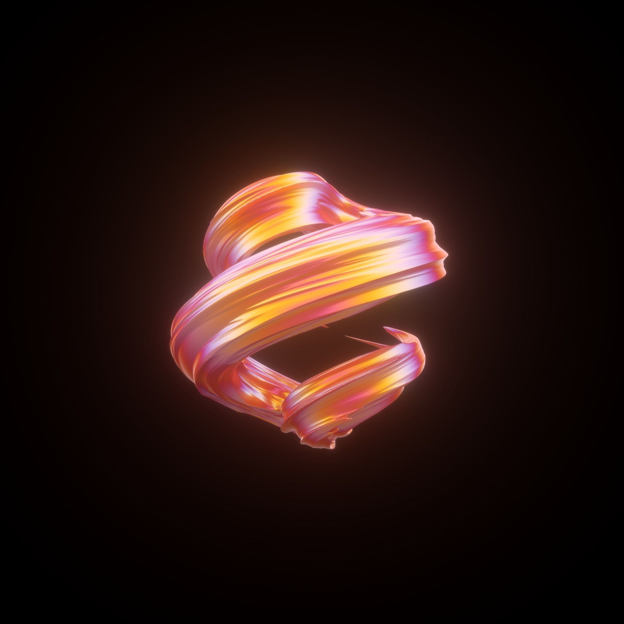 Twisted Abstract Object 3D model | CGTrader