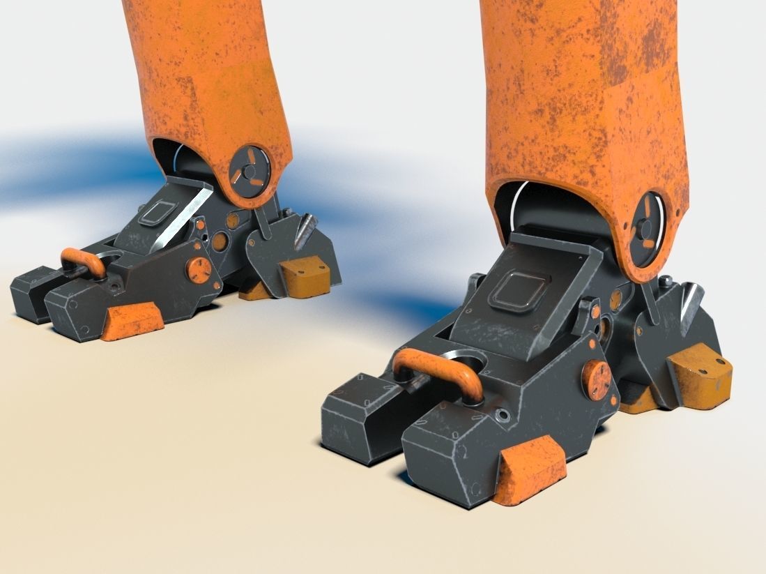 clumsy robot explorer 3D model | CGTrader