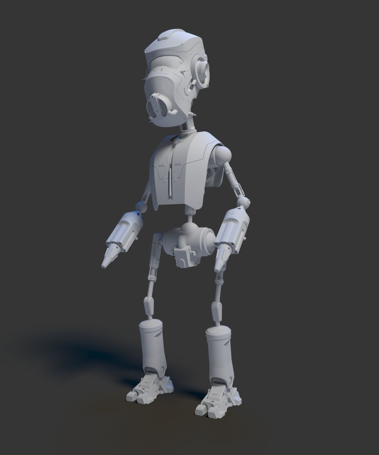 clumsy robot explorer 3D model | CGTrader