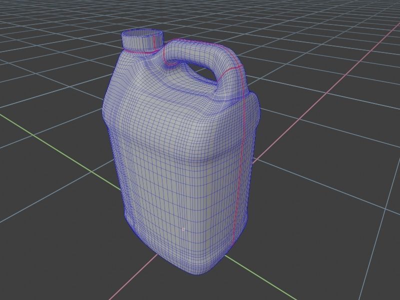 Dirty Container - Plastic Bottle 3D model | CGTrader