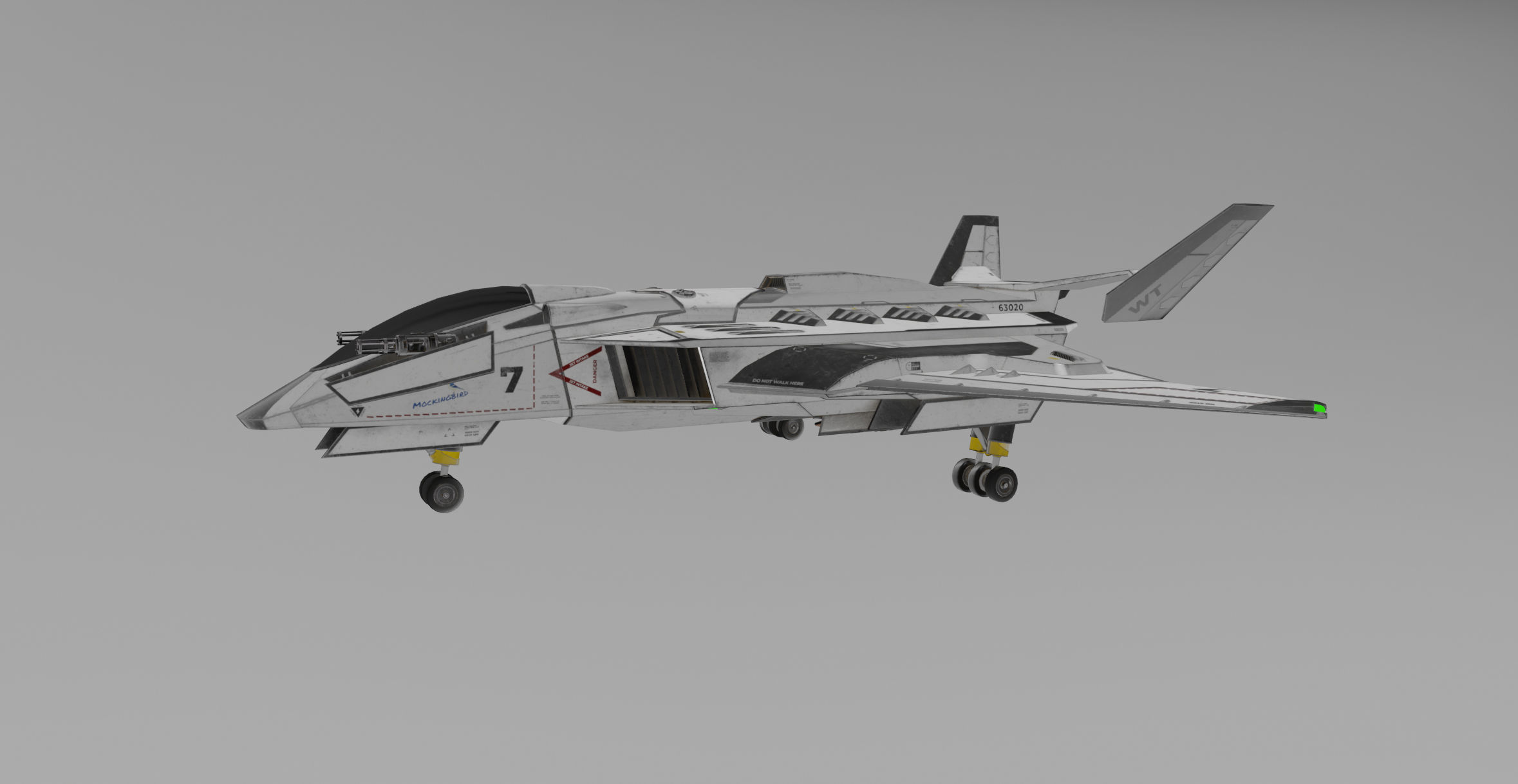 3D model Jet Fighter - Source Files Attached 8K Textures VR / AR / low ...