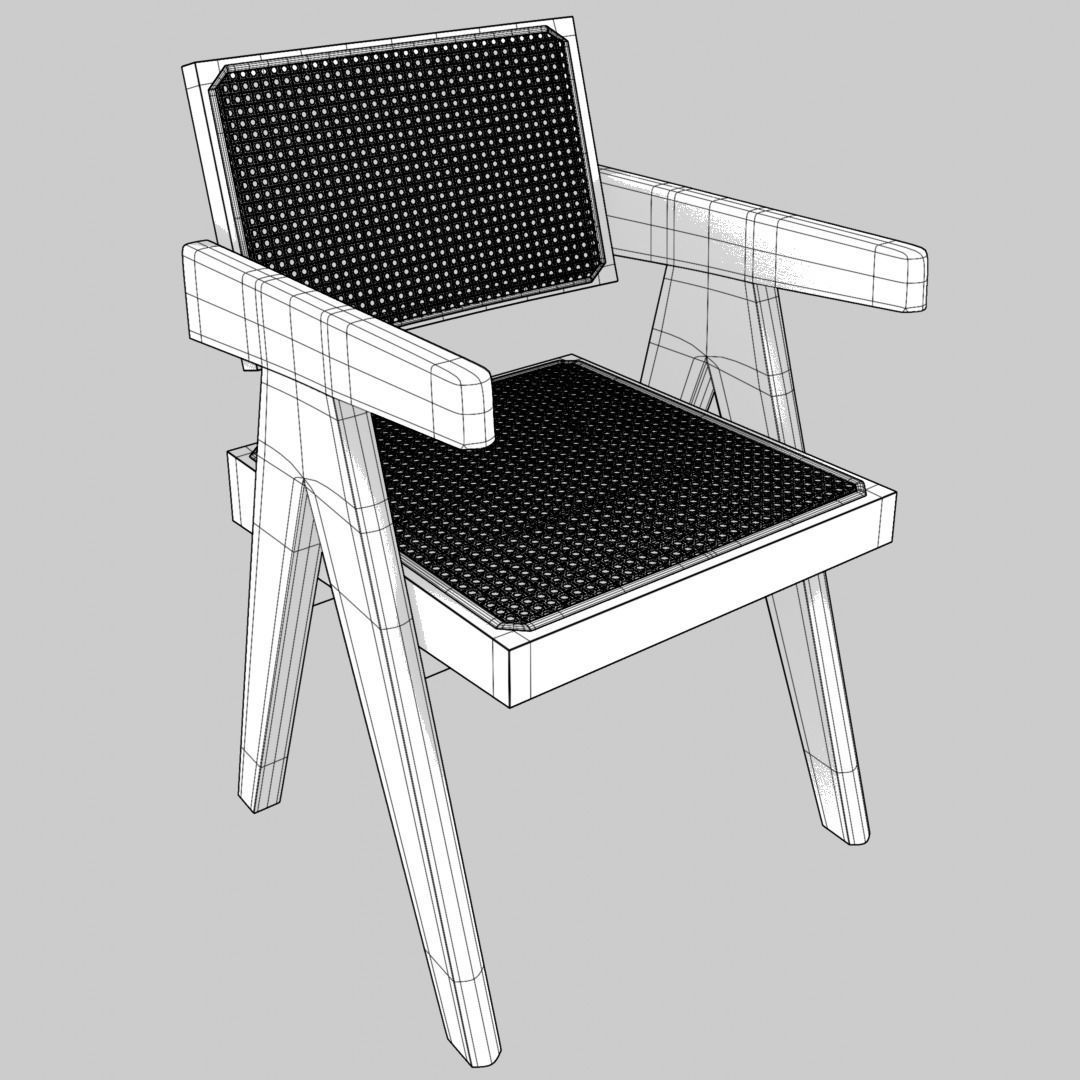 Capitol Complex Chair 3D model | CGTrader