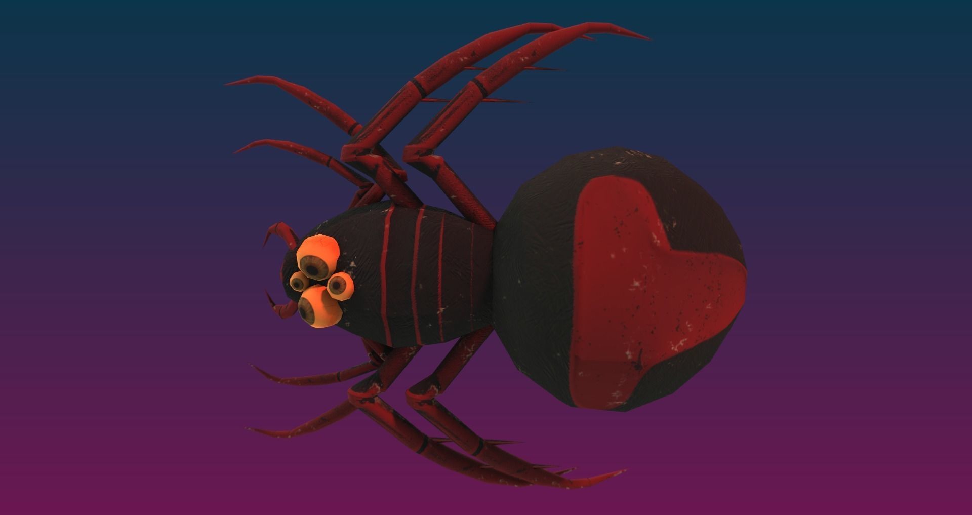 3D model Cartoon spooky low poly 3D models VR / AR / low-poly | CGTrader