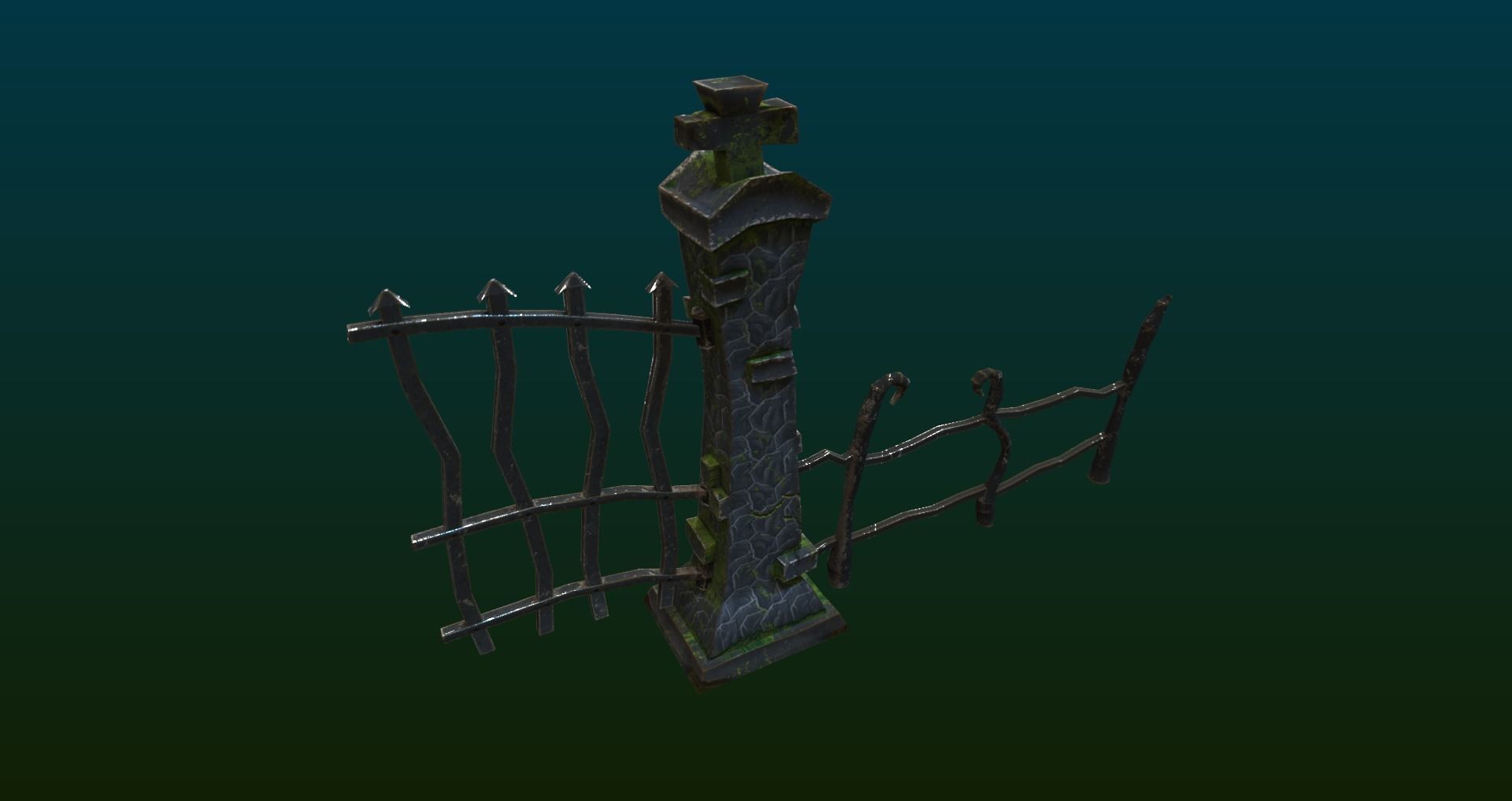 3D model Cartoon spooky low poly 3D models VR / AR / low-poly | CGTrader