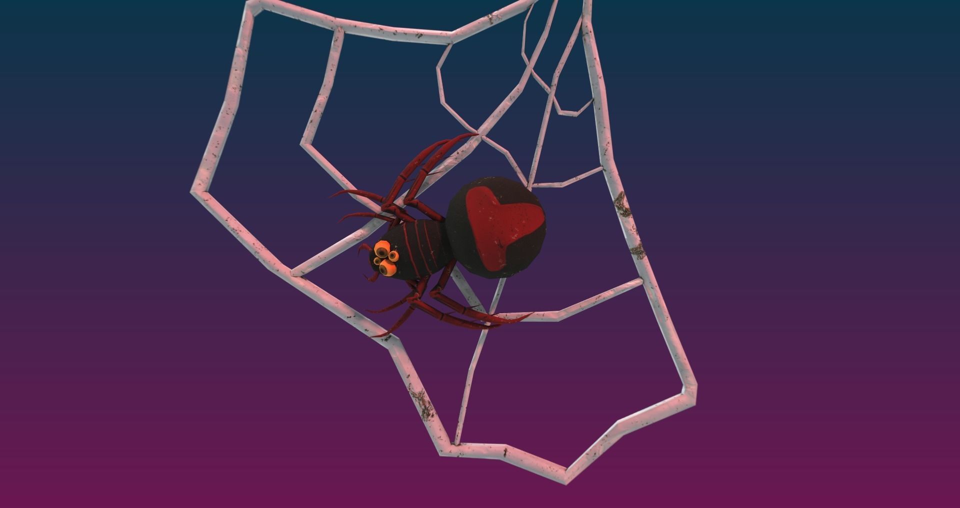 3D model Cartoon spooky low poly 3D models VR / AR / low-poly | CGTrader