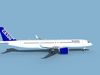 Bombardier CS300 3D model rigged | CGTrader