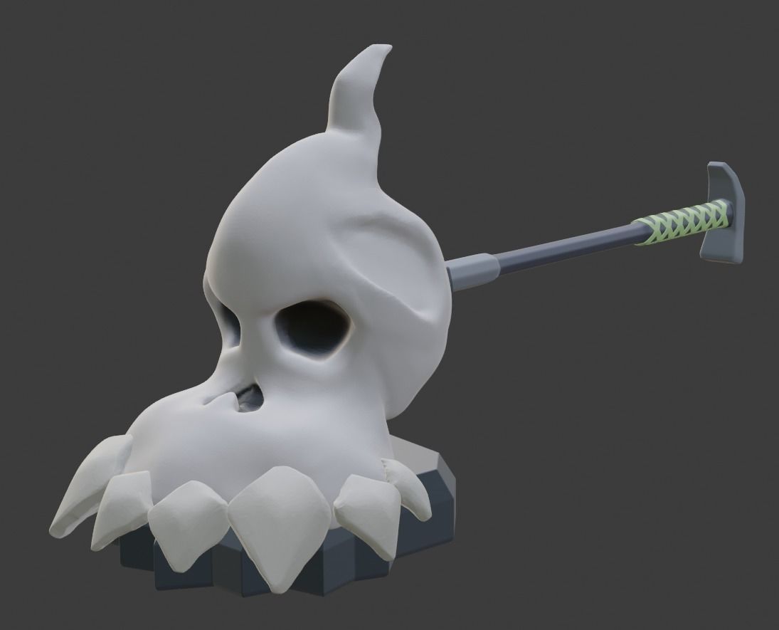 Skull Hammer from Wind Waker 3D model 3D printable | CGTrader