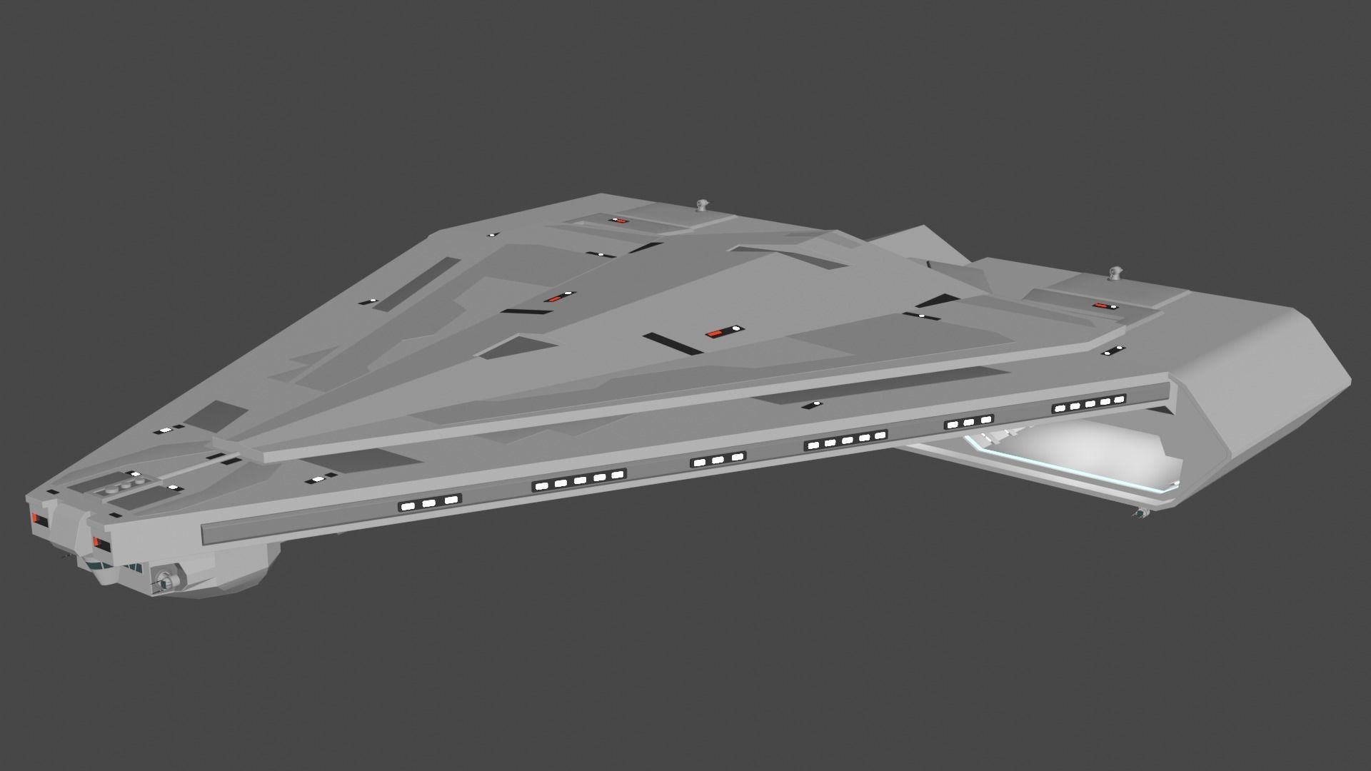 Quasar Fire Cruiser Carrier - Star Wars 3D model | CGTrader