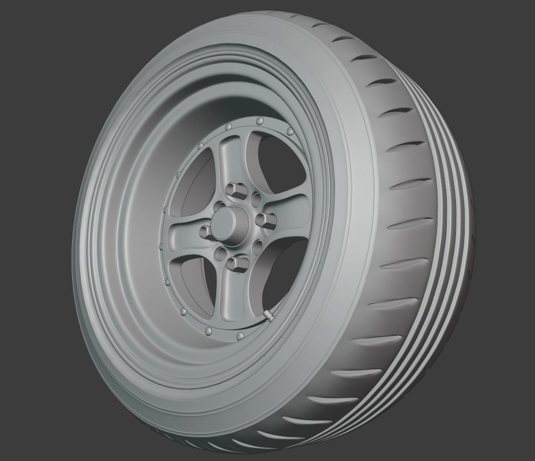 WORK Equip 40 Wheel 3D model | CGTrader