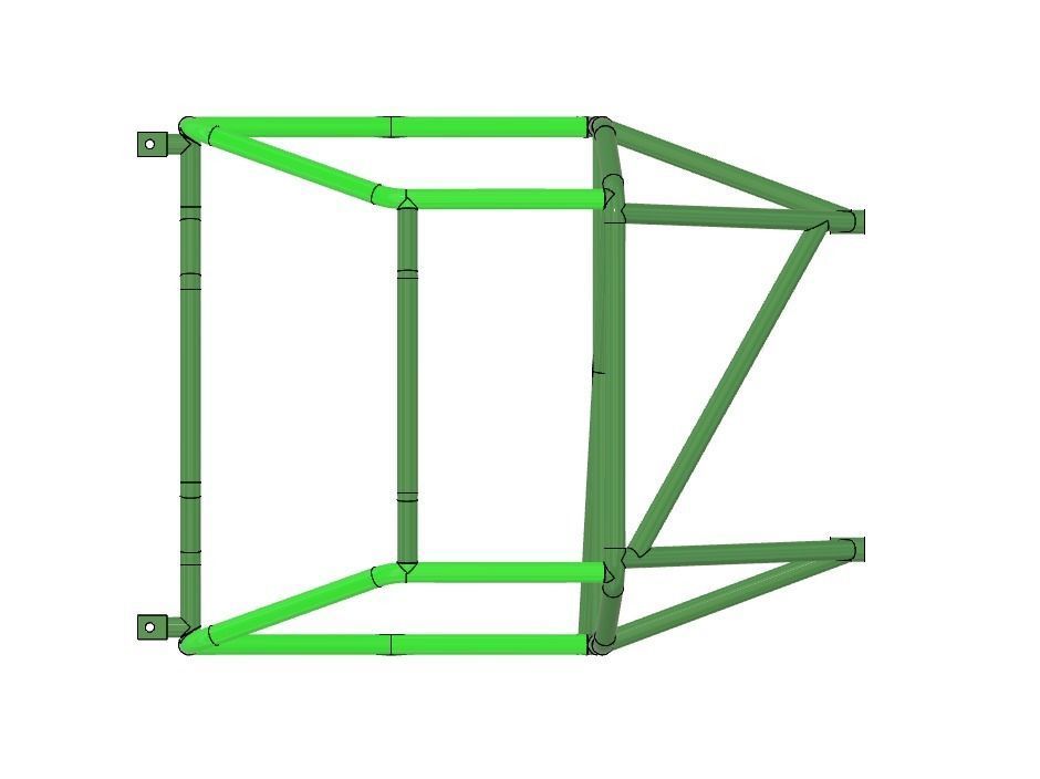 RC Car Roll Cage 3D model 3D printable | CGTrader