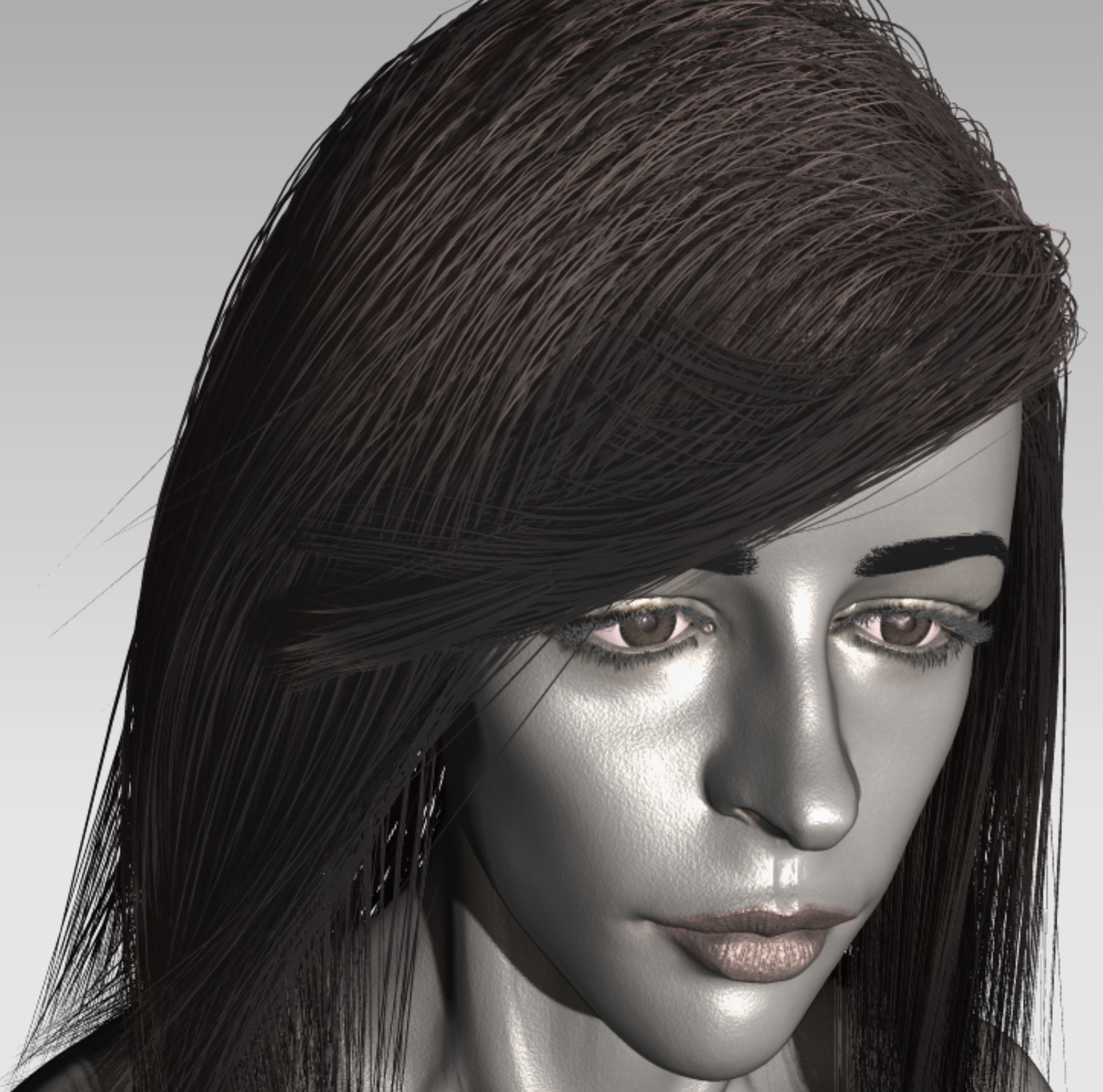 3D model Camila Cabello VR / AR / low-poly | CGTrader