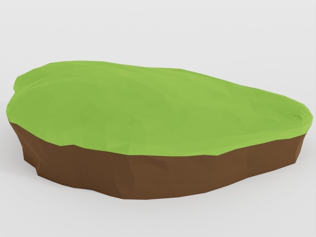 3D model Low poly hills VR / AR / low-poly | CGTrader