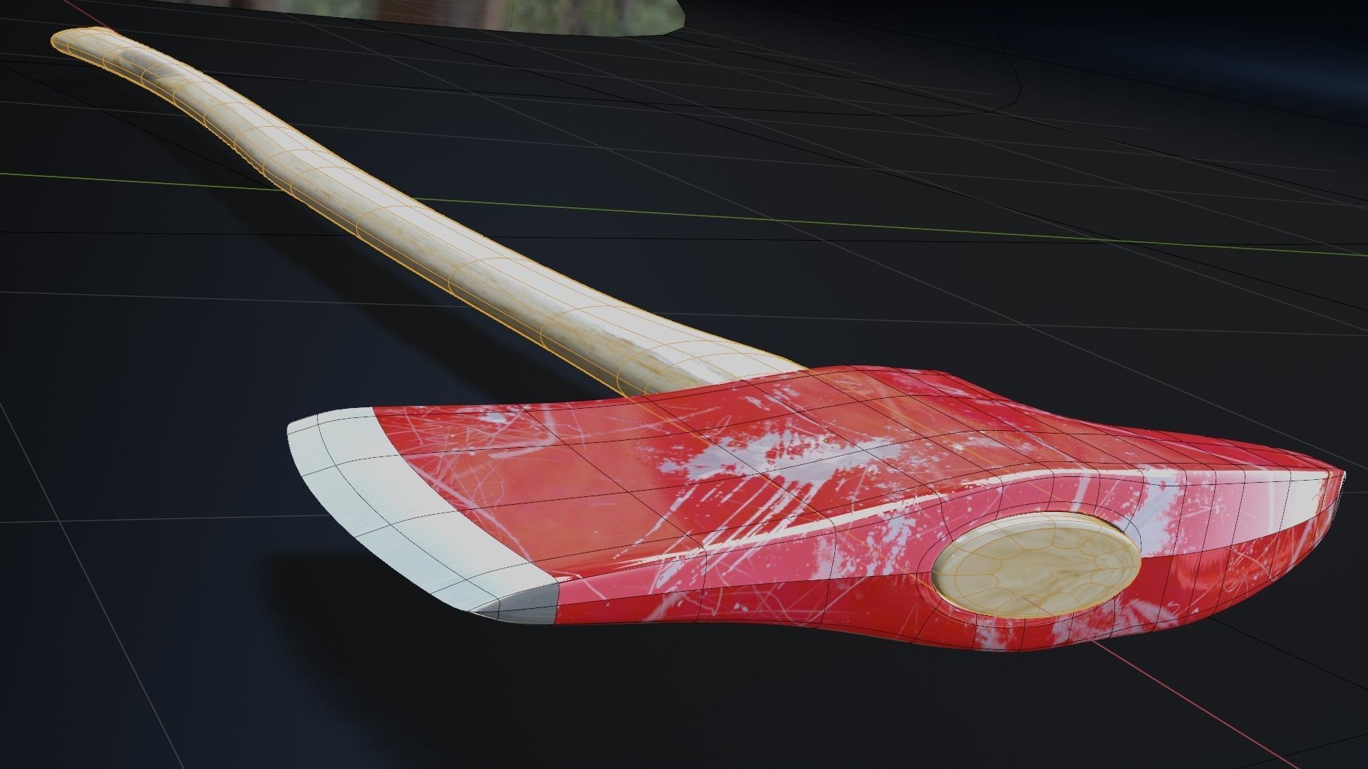 3D model realistic fire ax VR / AR / low-poly | CGTrader