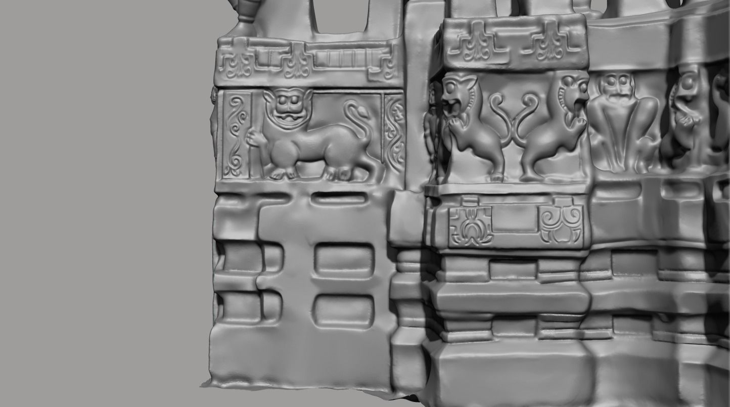 Musical Pillar Hampi replica 3D model 3D printable | CGTrader