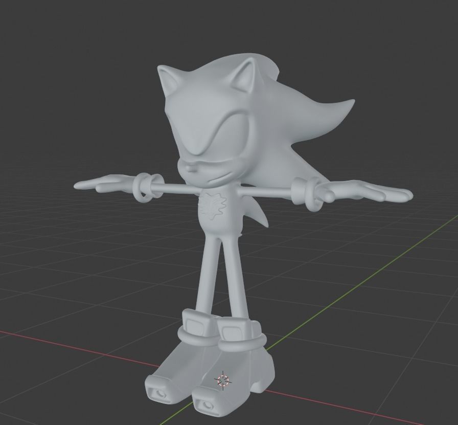 3D model Shadow the Hedgehog VR / AR / low-poly | CGTrader