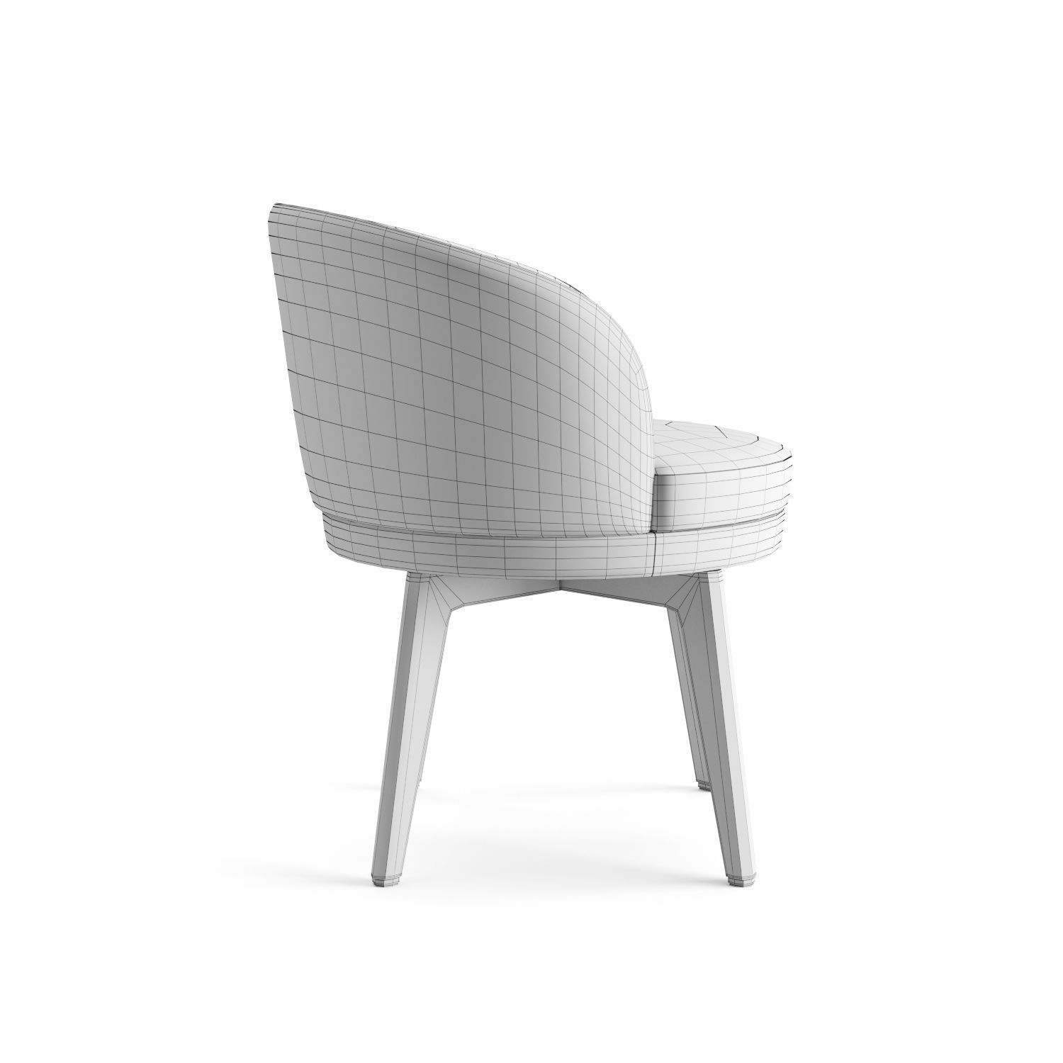 Fendi Casa Doyle Chair 3D model | CGTrader