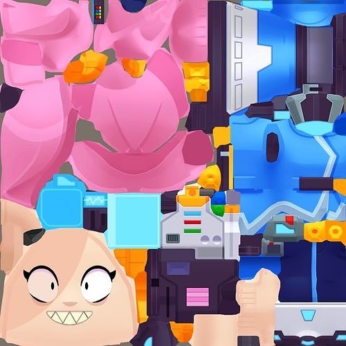 Navigator Colette free 3D model rigged | CGTrader