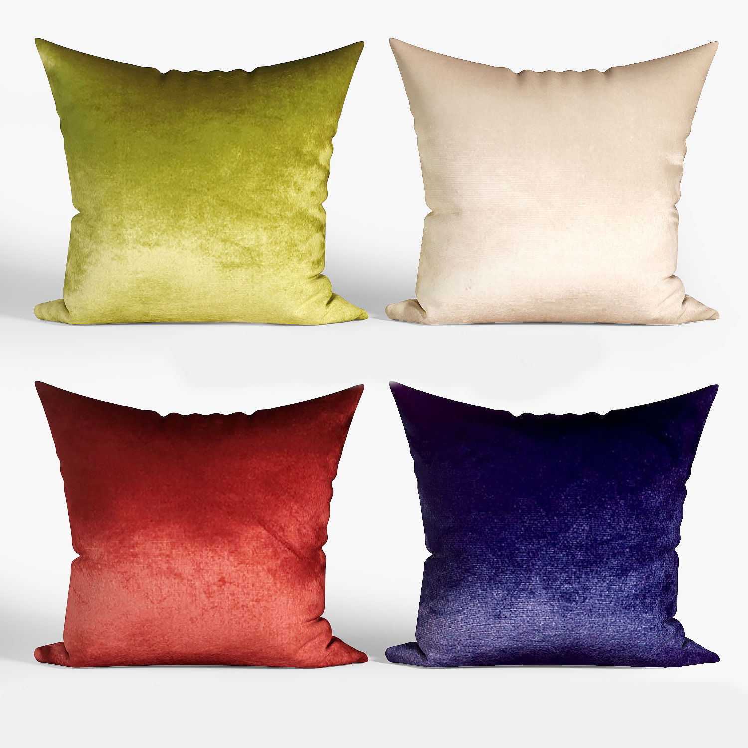 3D model Decorative pillows set 039 | CGTrader
