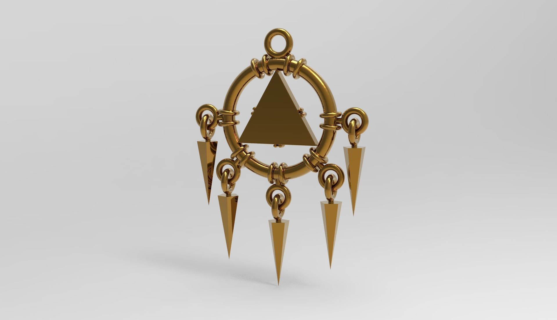 Yu Gi Oh - millennium Ring 3D print model 3D model 3D printable | CGTrader