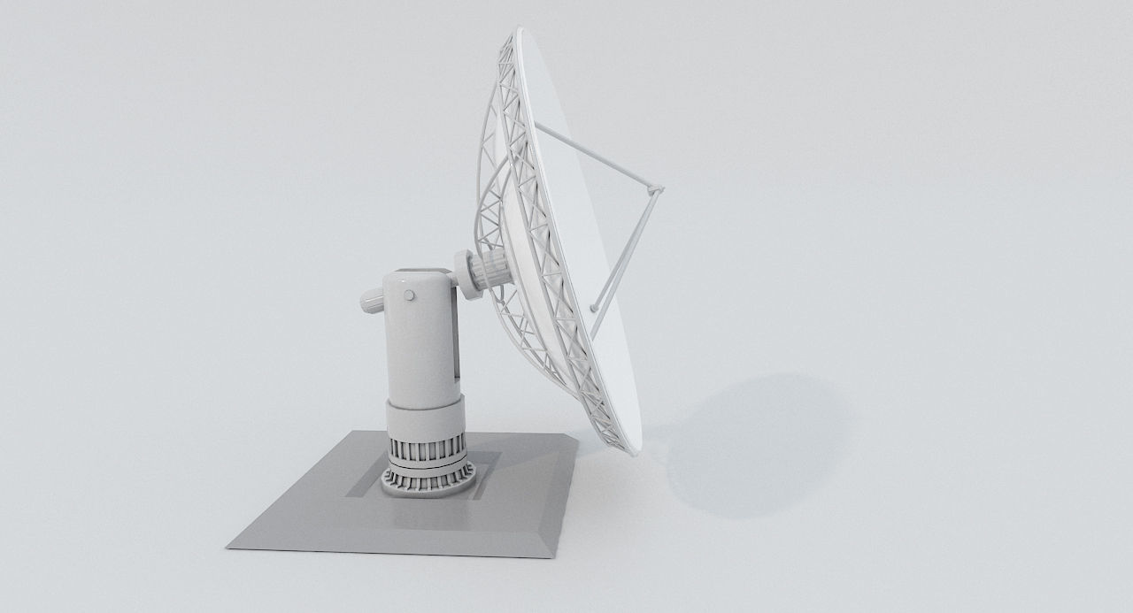 3D model Satellite Dish VR / AR / low-poly | CGTrader