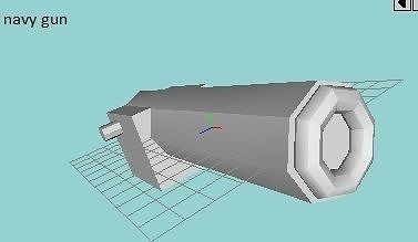 navy gun free VR / AR / low-poly 3D model | CGTrader