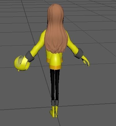 3D Cute Girl Character Model Gia gaming 3D model | CGTrader