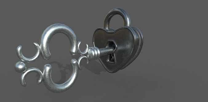 3D model Lock and key 3D model VR / AR / low-poly | CGTrader