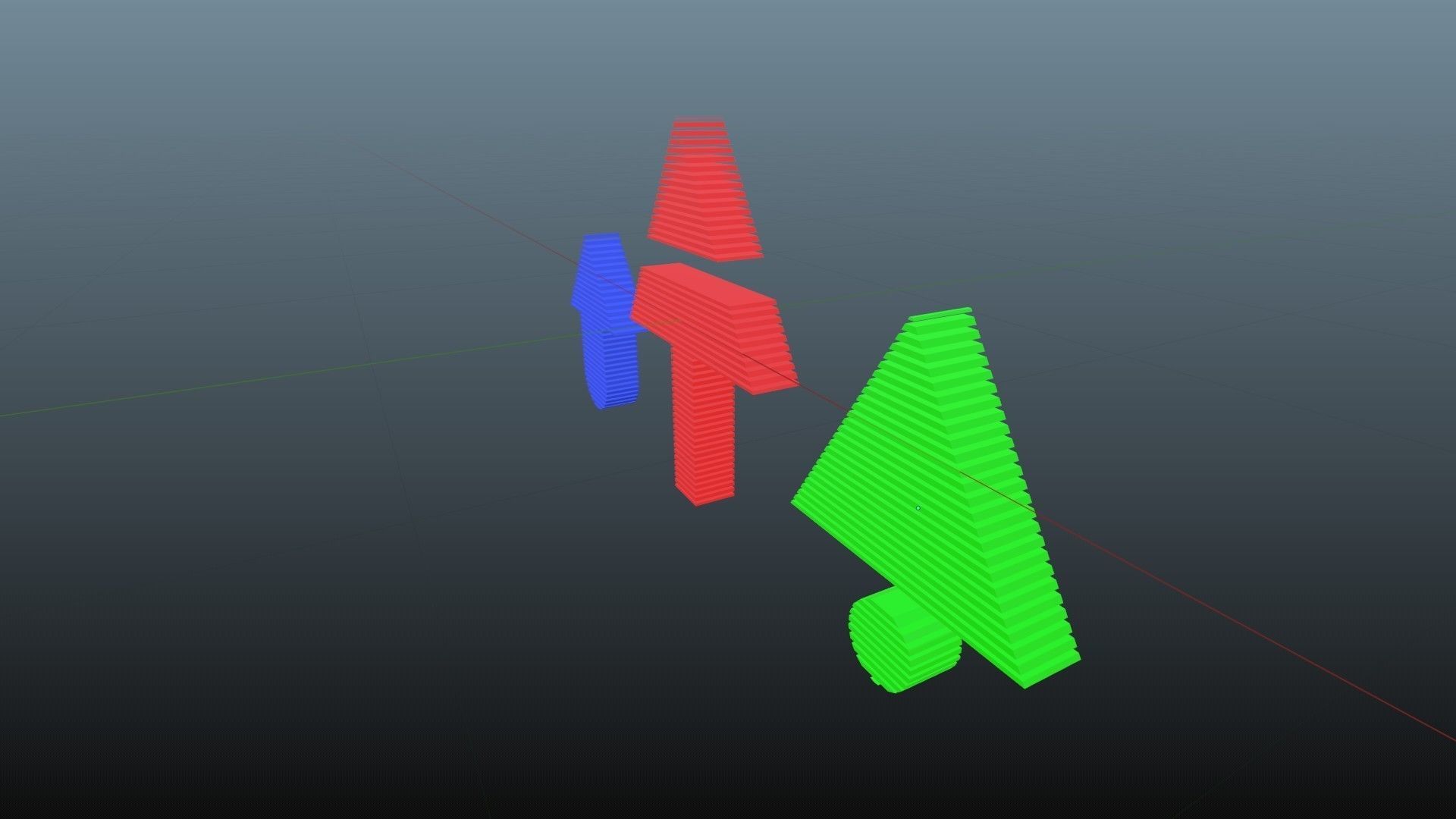 3D model Low poly arrow 58 VR / AR / low-poly | CGTrader
