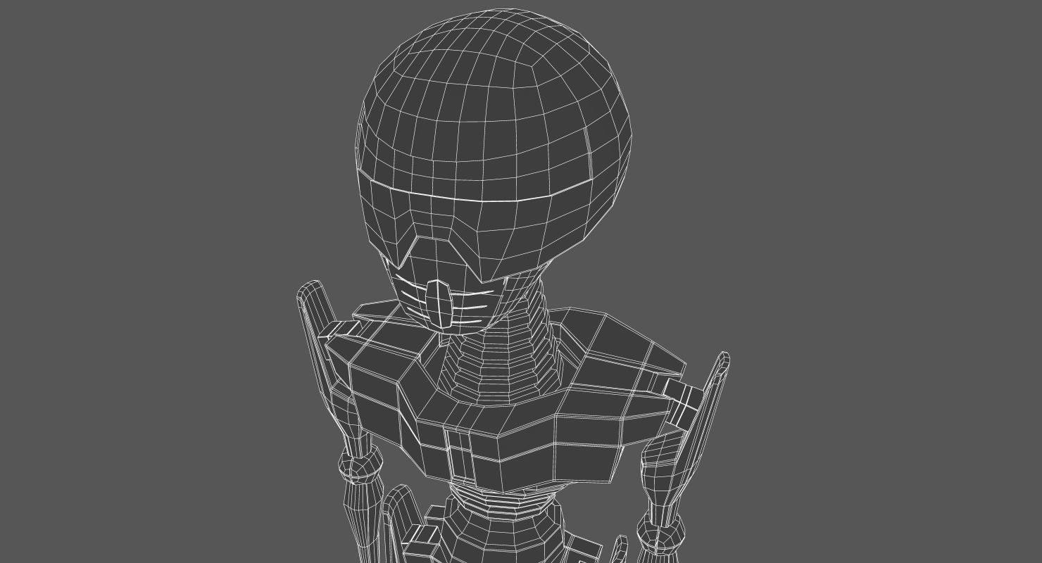 3D model Simple Robot VR / AR / low-poly | CGTrader