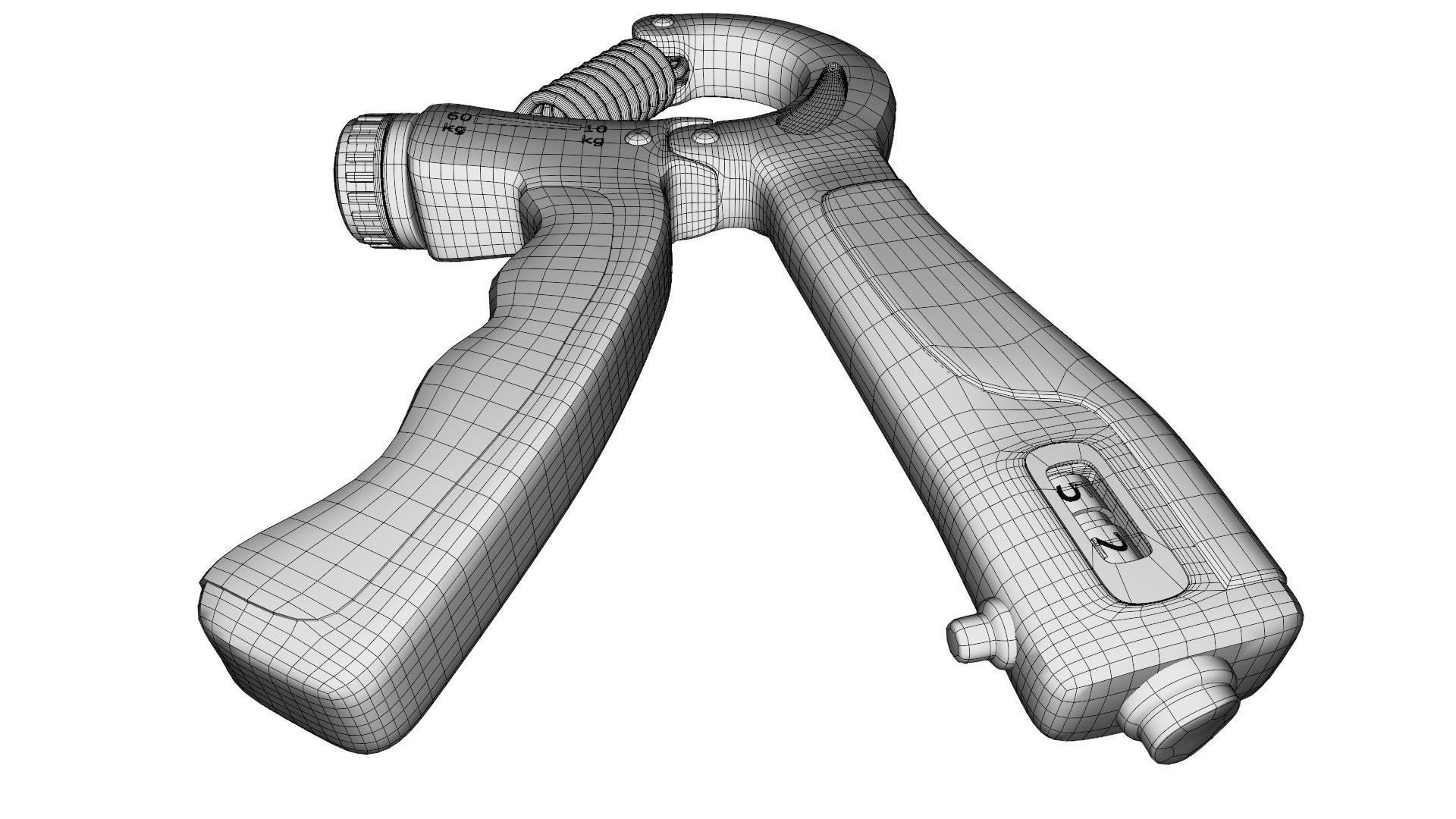 Hand gripper 3D model | CGTrader
