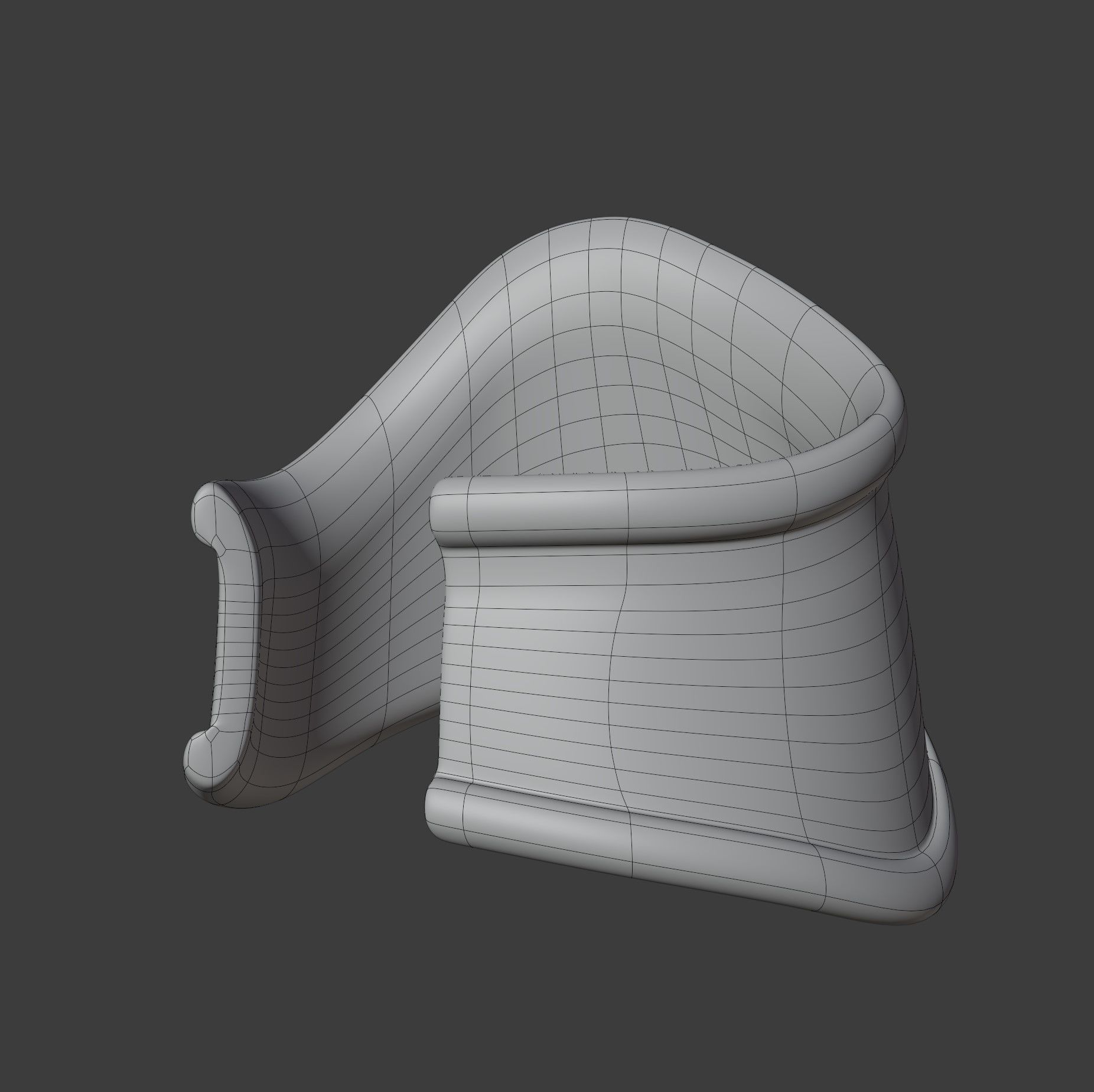 Small Bone Cuff 3D model | CGTrader