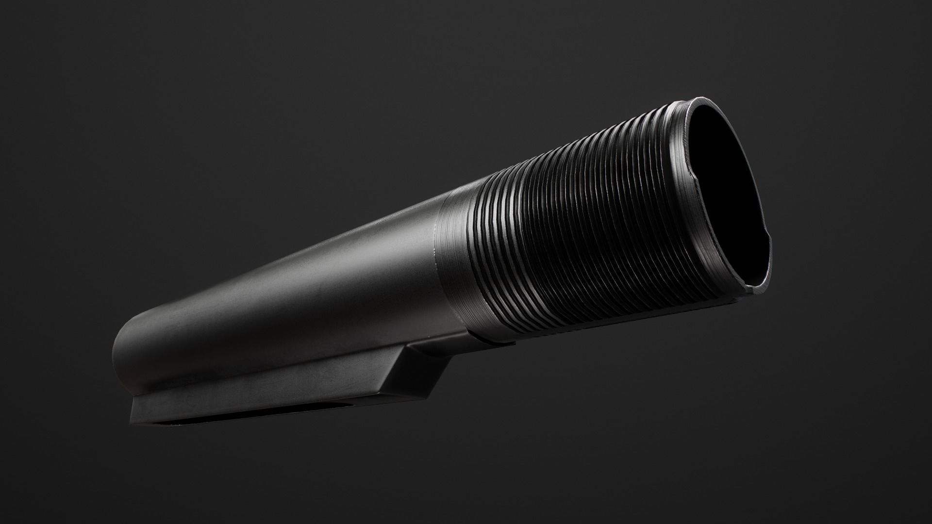 AR15 Carbine Buffer Tubes collection free VR / AR / low-poly 3D model ...