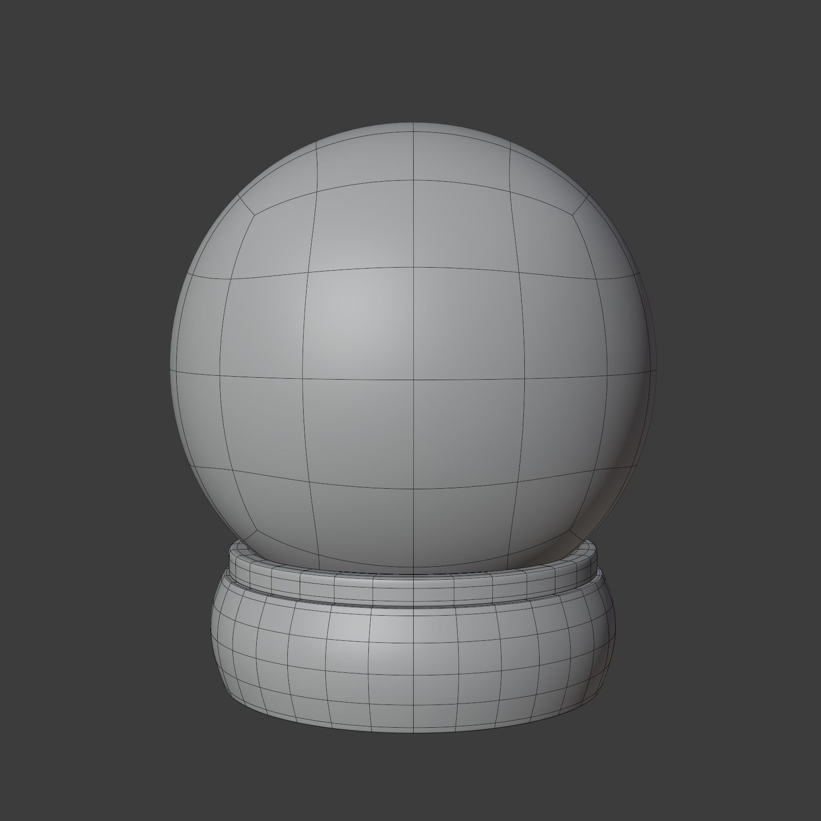 Snow Globe 3D model | CGTrader