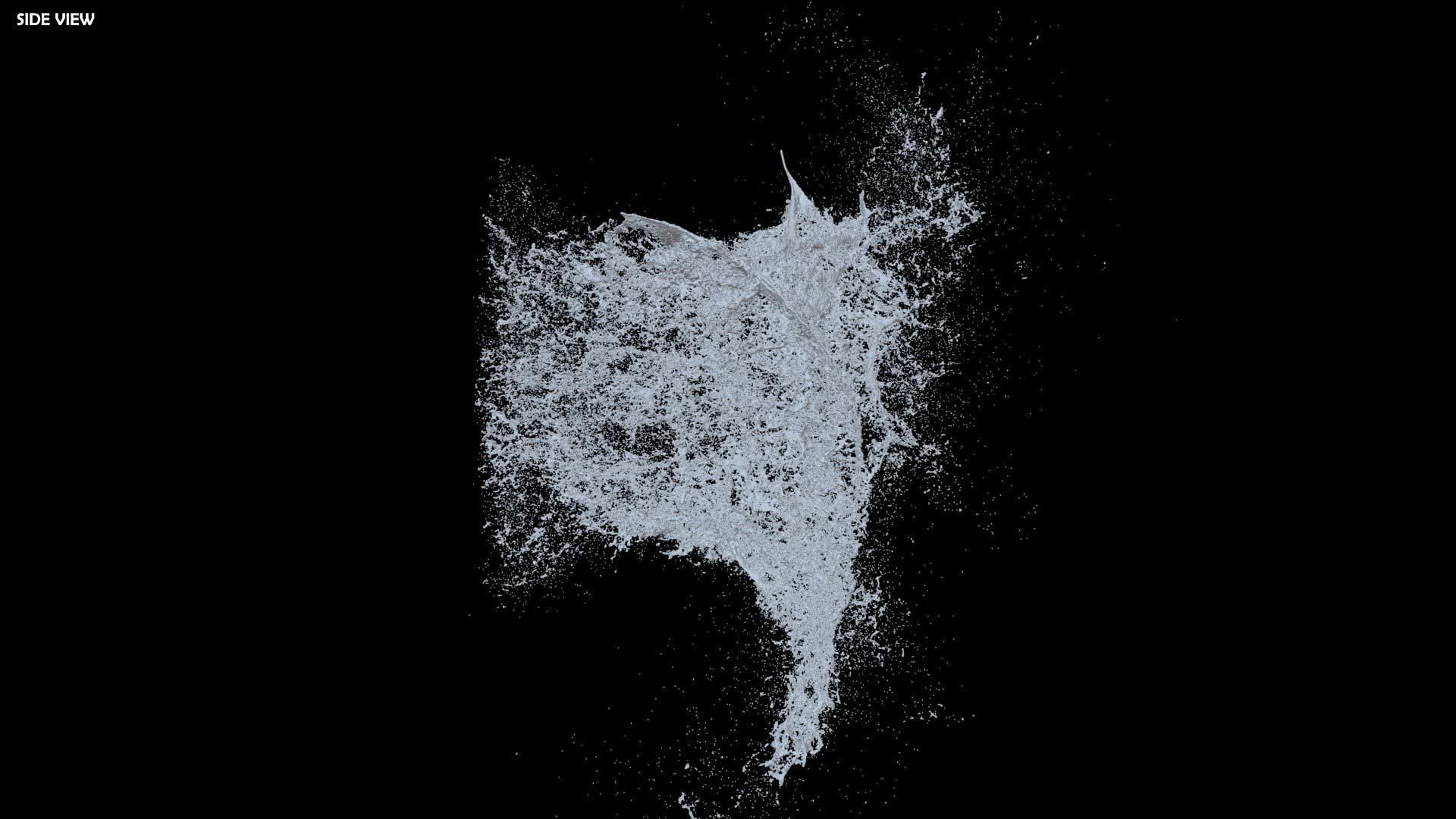 Water Explosion 2 3D model | CGTrader