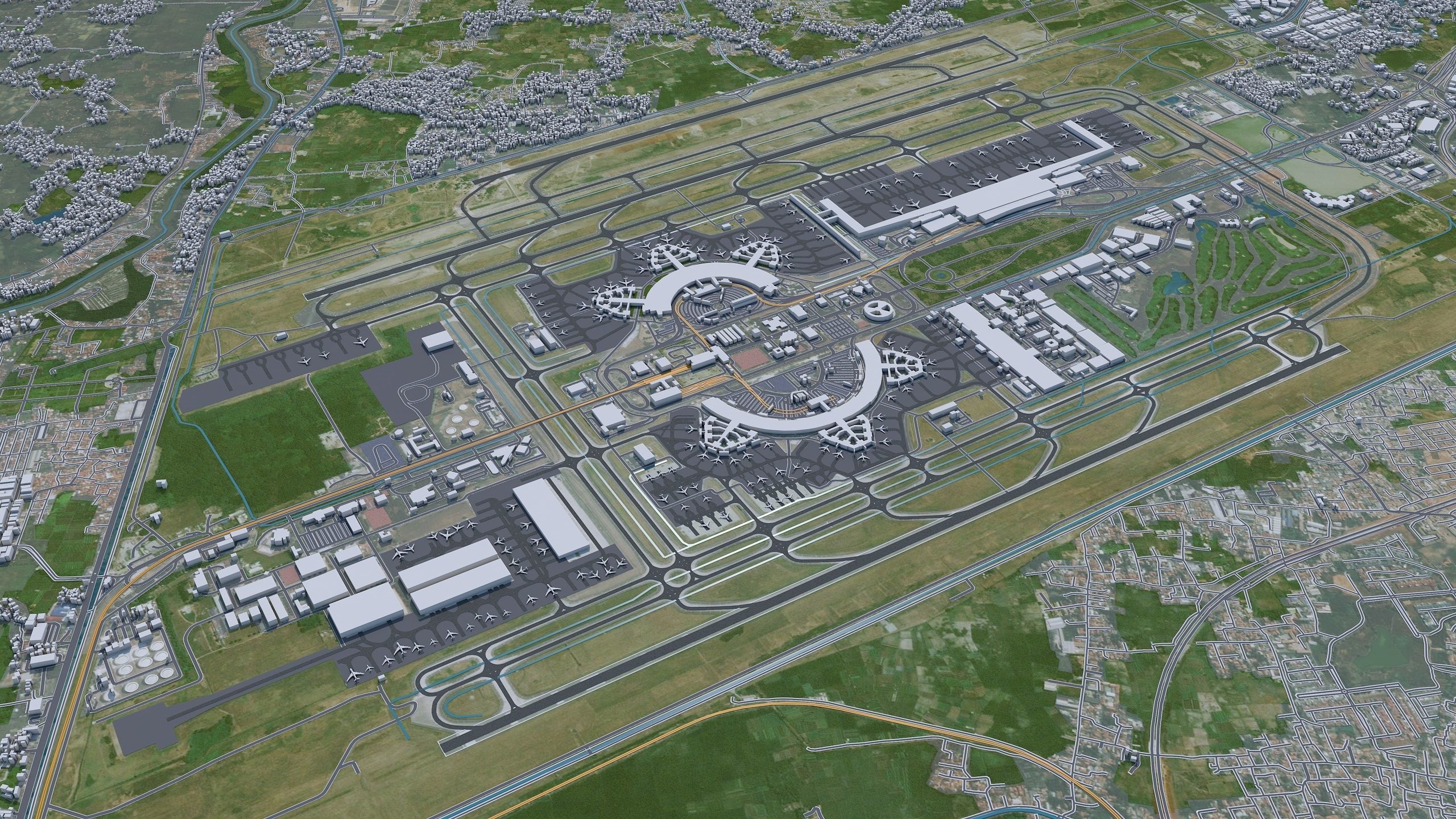 3D model Jakarta City Indonesia VR / AR / low-poly | CGTrader