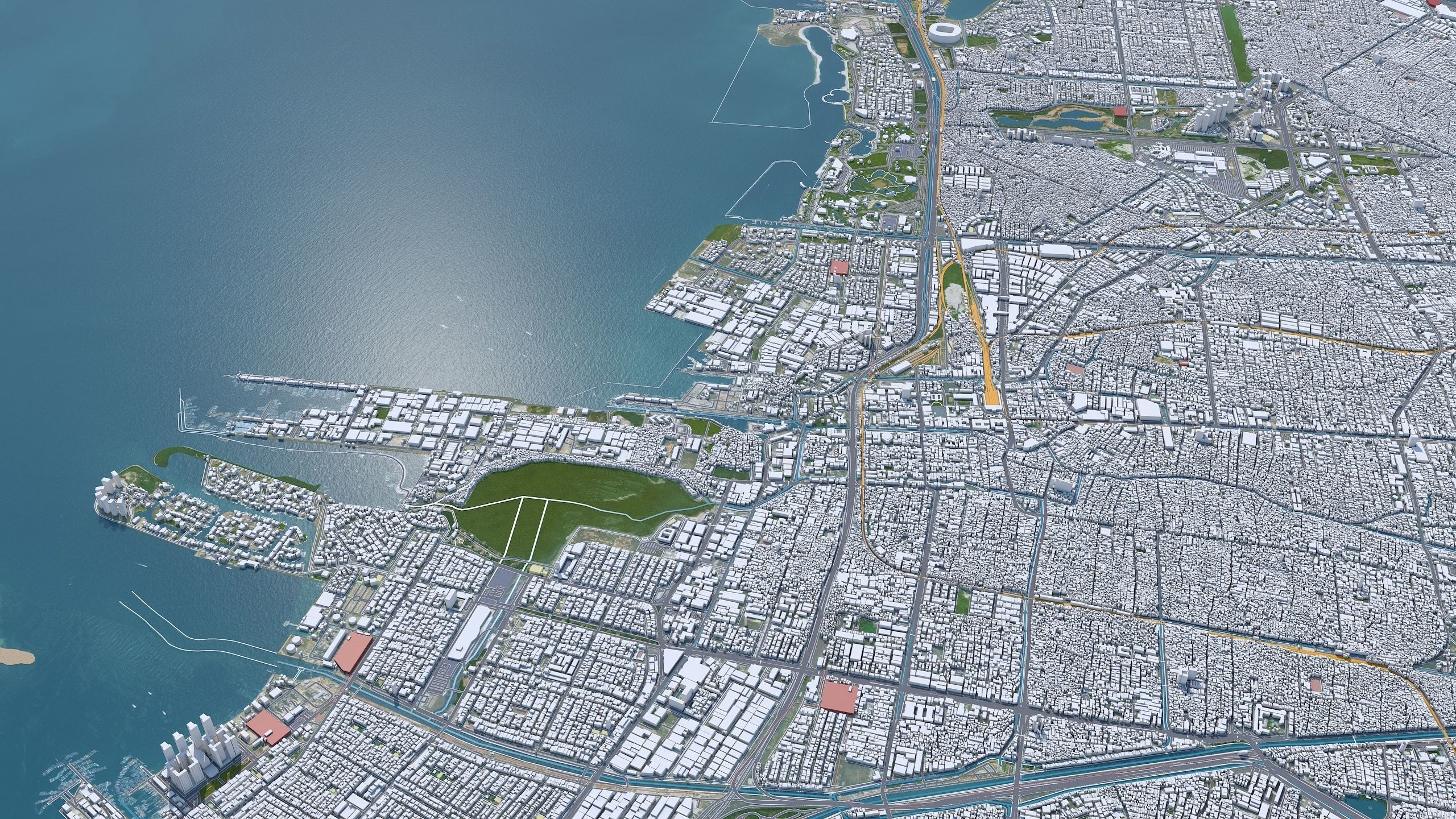 3D model Jakarta City Indonesia VR / AR / low-poly | CGTrader