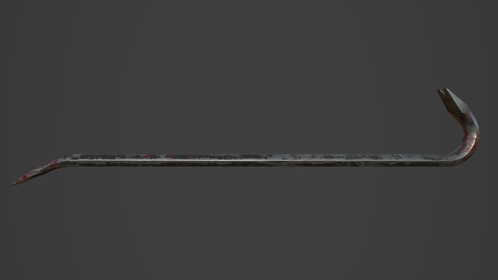 3D model Crowbar five color options VR / AR / low-poly | CGTrader