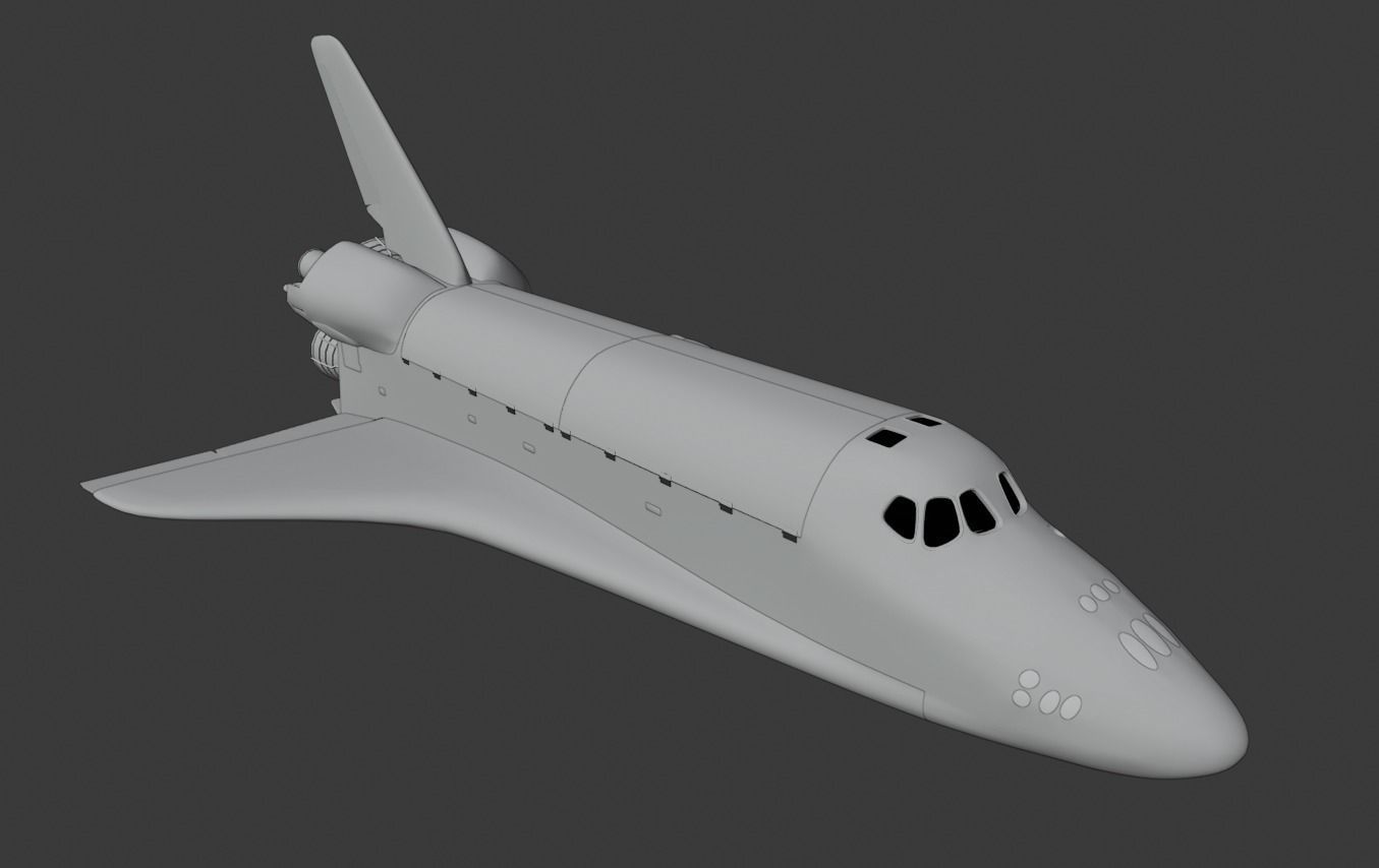 3D model Space Shuttle Launch System with SRBs and External Tank VR ...