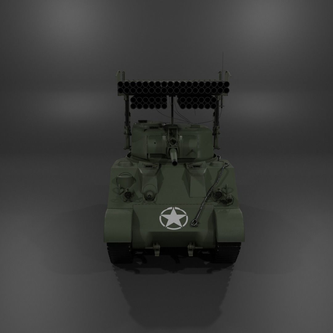 T34 Calliope free 3D model | CGTrader