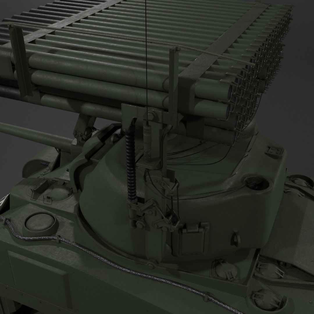 T34 Calliope free 3D model | CGTrader