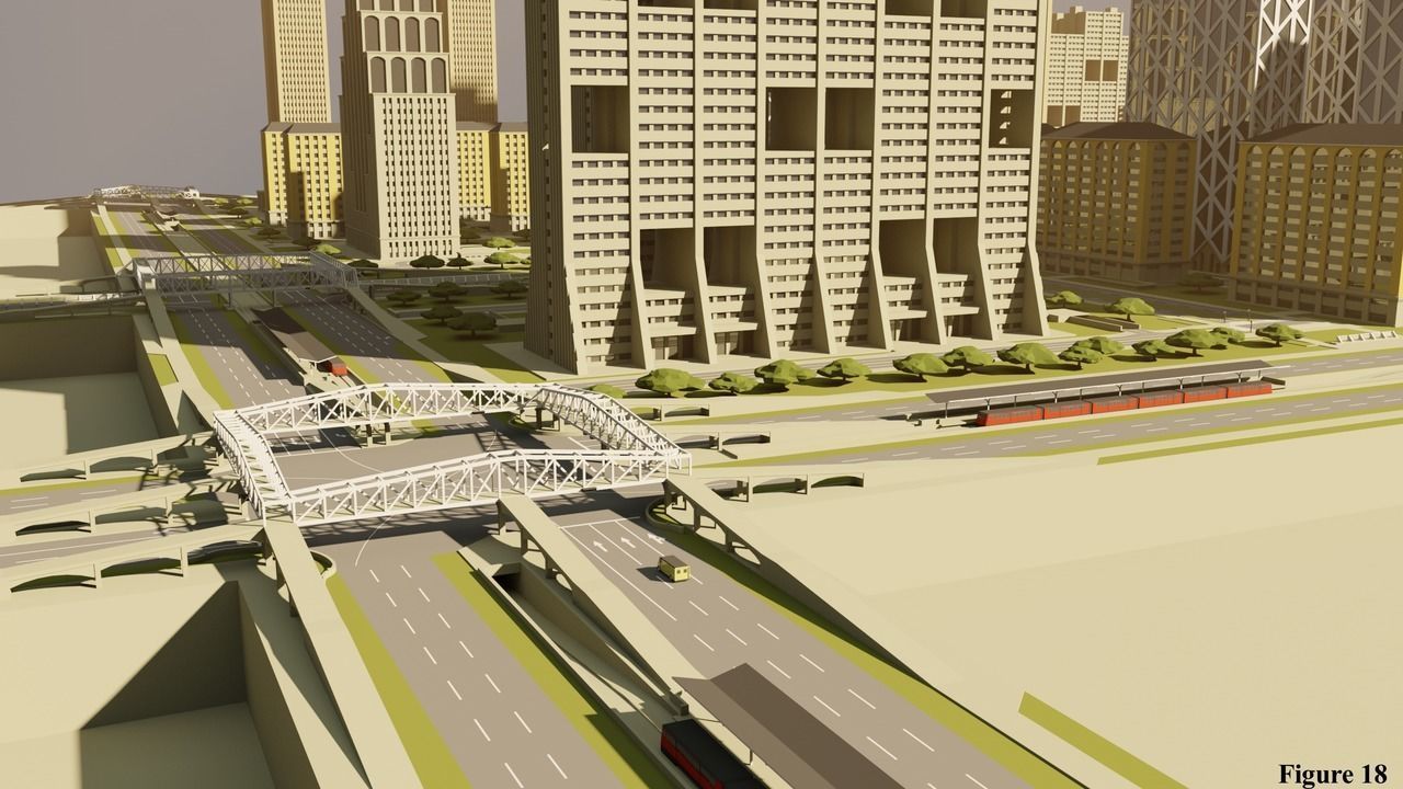 Building Blocks for Modern City Scenes - Kit 01 free 3D model | CGTrader