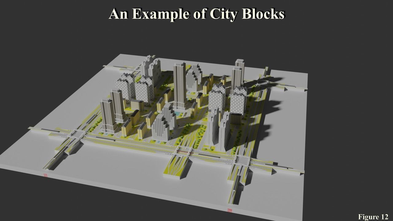 Building Blocks for Modern City Scenes - Kit 01 free 3D model | CGTrader