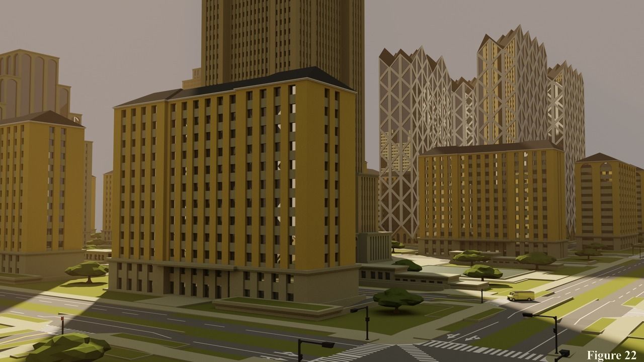 Building Blocks for Modern City Scenes - Kit 01 free 3D model | CGTrader