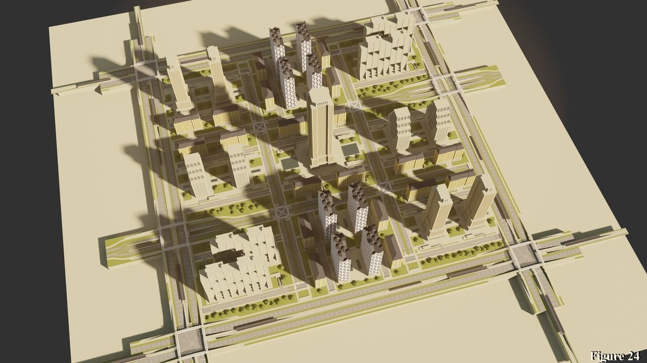 Building Blocks for Modern City Scenes - Kit 01 free 3D model | CGTrader