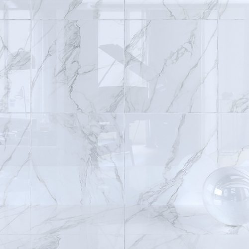 Wall Tiles Museums Torano Bianco 120x120 Set 2 Texture | CGTrader